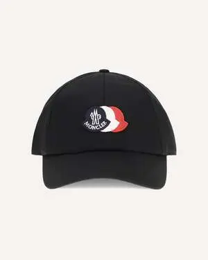 Moncler Tricolour Logo Baseball Cap