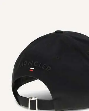 Moncler Tricolour Logo Baseball Cap