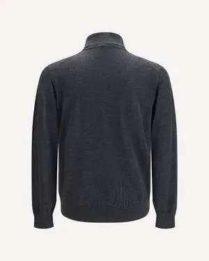 Giorgio Armani Cashmere Turtleneck Sweater - Grey