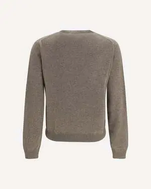 Loro Piana Baby Cashmere Crewneck Sweater - Brown
