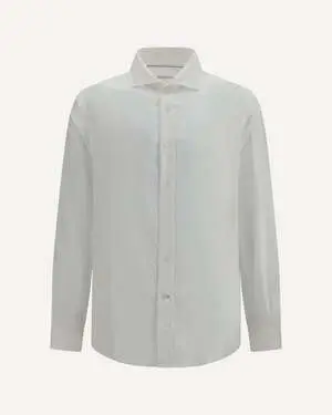 Brunello Cucinelli Cotton Shirt - White