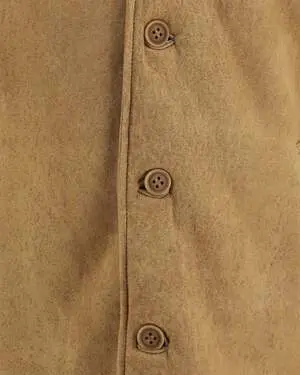 SALVATORE SANTORO Sheepskin Leather Jacket With Fur Lining