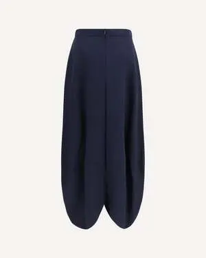Giorgio Armani Pleated Silk Skirt