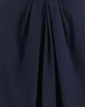 Giorgio Armani Pleated Silk Skirt