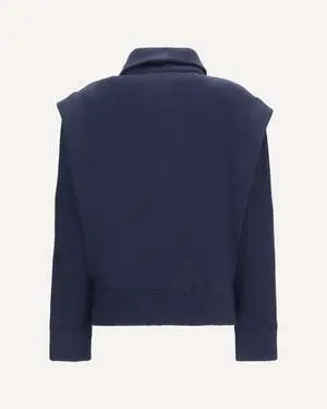 Giorgio Armani Padded Virgin Wool Bomber Jacket