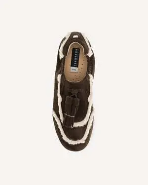 Fratelli Rossetti Suede Slip-on Loafers With Tassel
