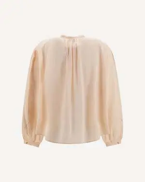 FORTE_FORTE Embroidered Voile Bohemian Shirt