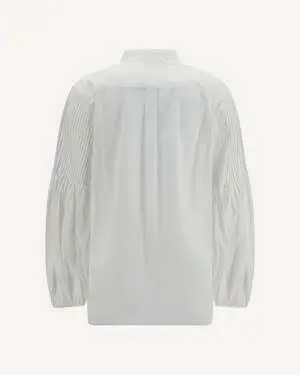 Max Mara Balloon Sleeve Blouse