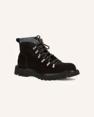 Fratelli Rossetti Suede Lace-up Boots