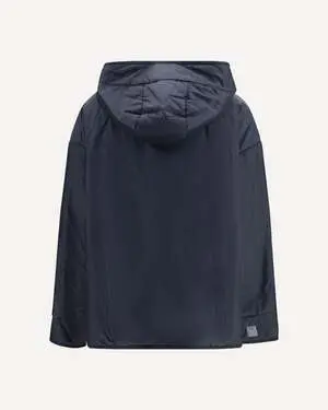 Max Mara Oversized Padded Jacket In Water Repellent Canvas