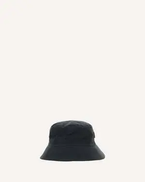 Barbour Waxed Cotton Bucket Hat - Green