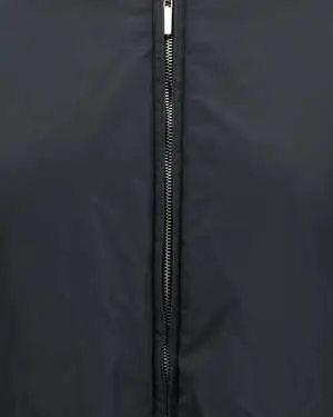 Max Mara Reversible Padded Parka In Radzmir And Water Repellent Canvas - Black