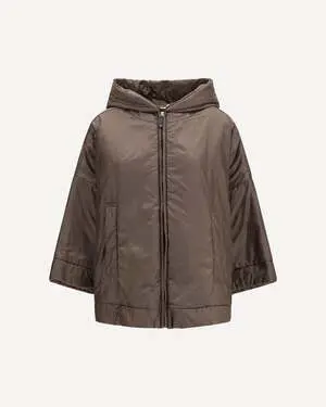 Max Mara Hooded Padded Jacket - Brown