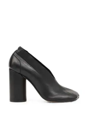MAISON MARGIELA Anatomic Court Shoes In Nappa Leather - Black