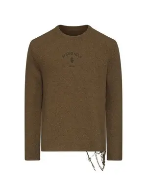 MAISON MARGIELA Wool-blend Sweater - Brown