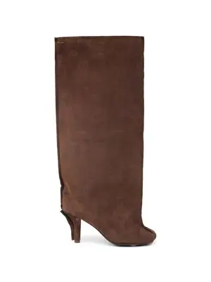 MAISON MARGIELA Anatomic Stiletto Heel Boots - Brown