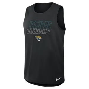 Nike Jacksonville Jaguars Dri-fit Nfl Tank Top - Black