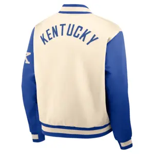 Nike Kentucky Legacy College Full-snap Bomber Jacket - Brown