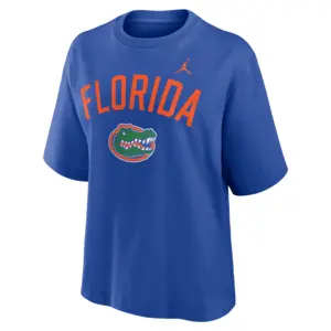 JORDAN Brand Florida Arch Over Logo T-shirt - Blue