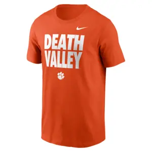 Nike Clemson University Dri-fit Long-sleeve T-shirt - Orange