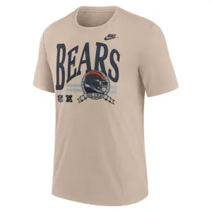 Nike Chicago Bears Rewind Nfl T-shirt - Brown
