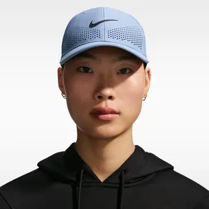 Nike Dri-fit Adv Club Structured Swoosh Cap - Blue