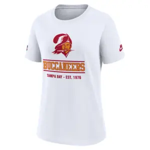 Nike Tampa Bay Buccaneers Dri-fit Nfl T-shirt - White
