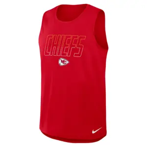 Nike Kansas City Chiefs Dri-fit Nfl Tank Top - Red