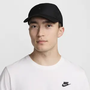 Nike Club Cap Unstructured Swoosh Cap - Black