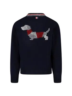 Thom Browne Cardigan "hector - Blue