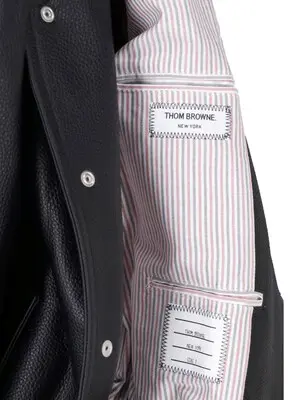 Thom Browne Leather Blouson