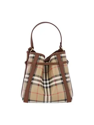 Burberry Mini Bucket Bag "check