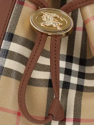 Burberry Mini Bucket Bag "check