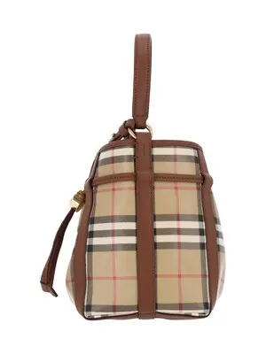 Burberry Mini Bucket Bag "check
