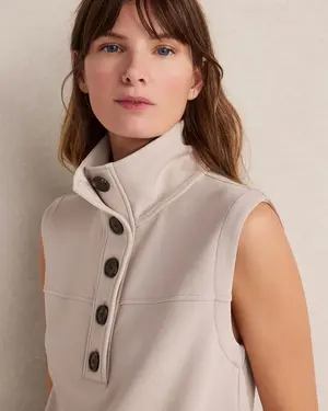 Varley Conall Button Tank Top