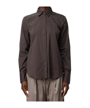 Brunello Cucinelli Long-sleeve Collared Shirt - Black