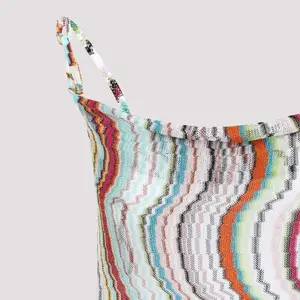 Missoni Zigzag Side Slit Maxi Dress