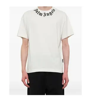 Palm Angels Logo Crewneck T-shirt