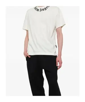 Palm Angels Logo Crewneck T-shirt