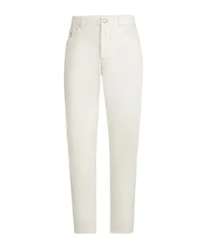 Brunello Cucinelli Five-pocket Jeans - White
