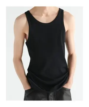 LEMAIRE Tank Top In Ribbed Jersey