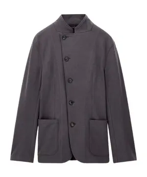 Emporio Armani Long-sleeve Jacket With Stand Collar