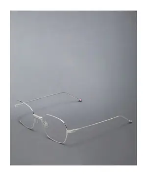 Thom Browne Titanium Rectangular Eyeglasses