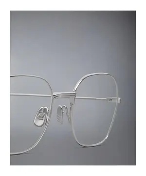 Thom Browne Titanium Rectangular Eyeglasses