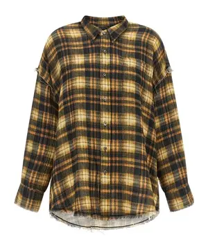 R13 Plaid Shirt - Brown