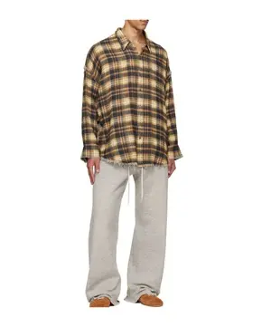 R13 Plaid Shirt - Brown
