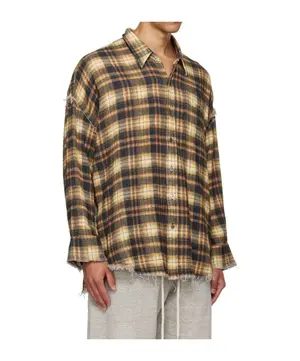R13 Plaid Shirt - Brown
