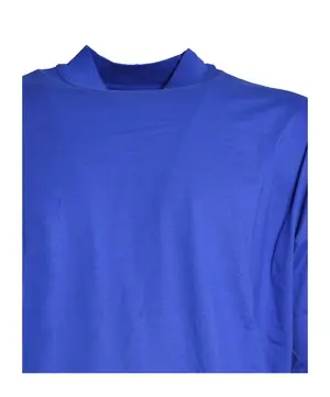 JIL SANDER Mock Neck Straight Hem T-shirt