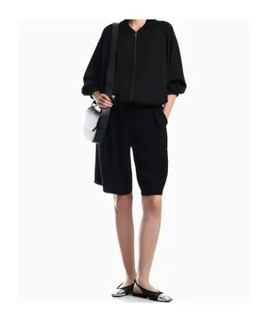 Emporio Armani Punto Milano Jersey Blouson Jacket