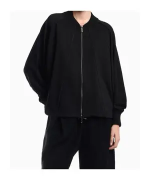 Emporio Armani Punto Milano Jersey Blouson Jacket